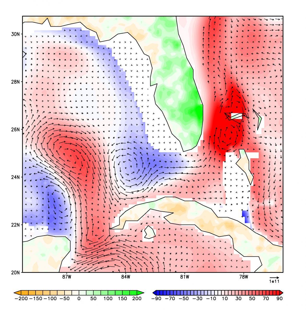 Future changes in ocean currents around Florida impact rainfall over ...
